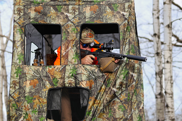 How to Hunt Deer on Farmland vs Timberland | Blind Setup Guide – FUNHORUN